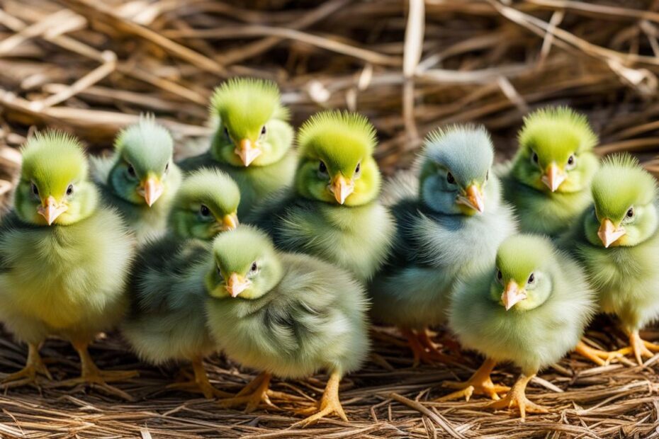 Discover The Vibrant Range Of Ameraucana Chick Colors