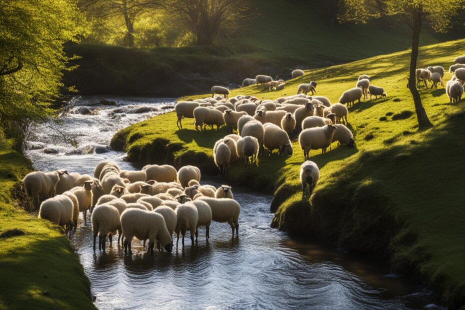 Will Sheep Drink From Running Water? Exploring The Facts